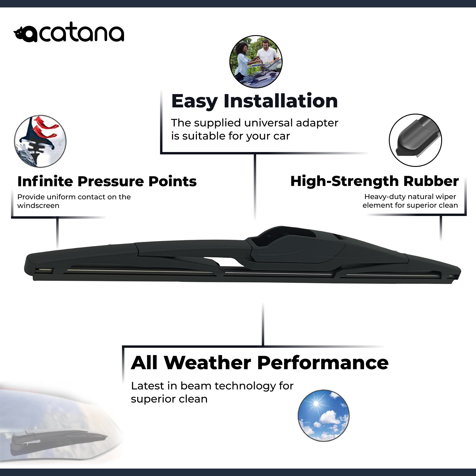 Rear Wiper Blade for Lexus UX 200 10R 2020 - 2022 Kit 12" 300mm | eBay ...
