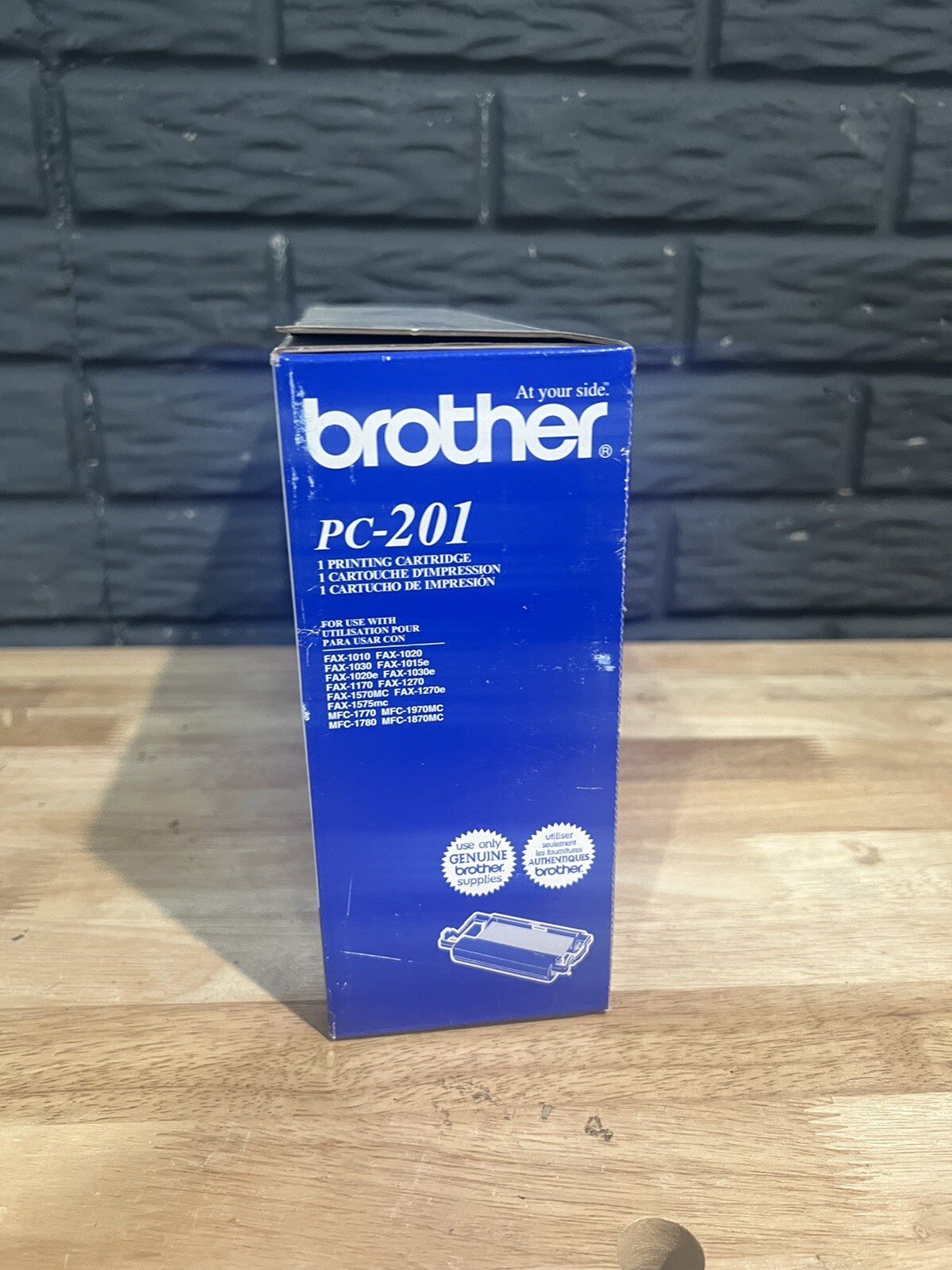 Brother PC-201 Black Fax Cartridge Genuine New Open Box | eBay