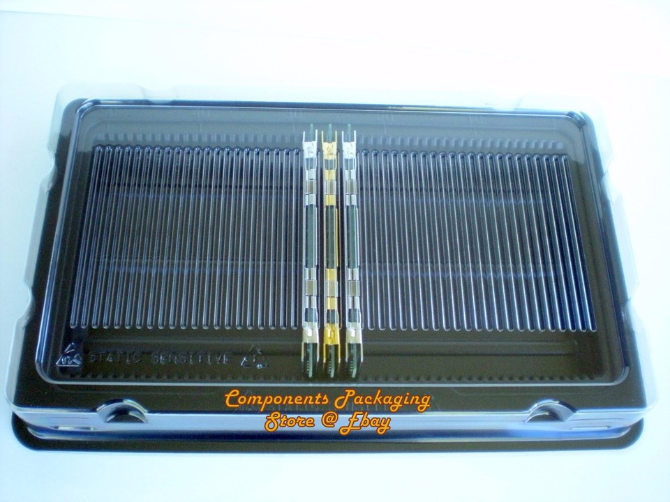 Memory RAM Sticks Tray Case for PC Server DDR DIMM Modules - Lot of 2 ...