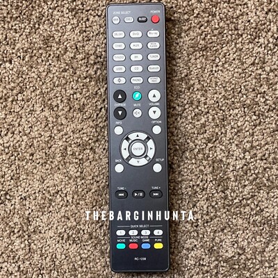 Denon AV Receiver Remote Control RC-1225 RC-1254 AVR-X250BT AV A/V ...