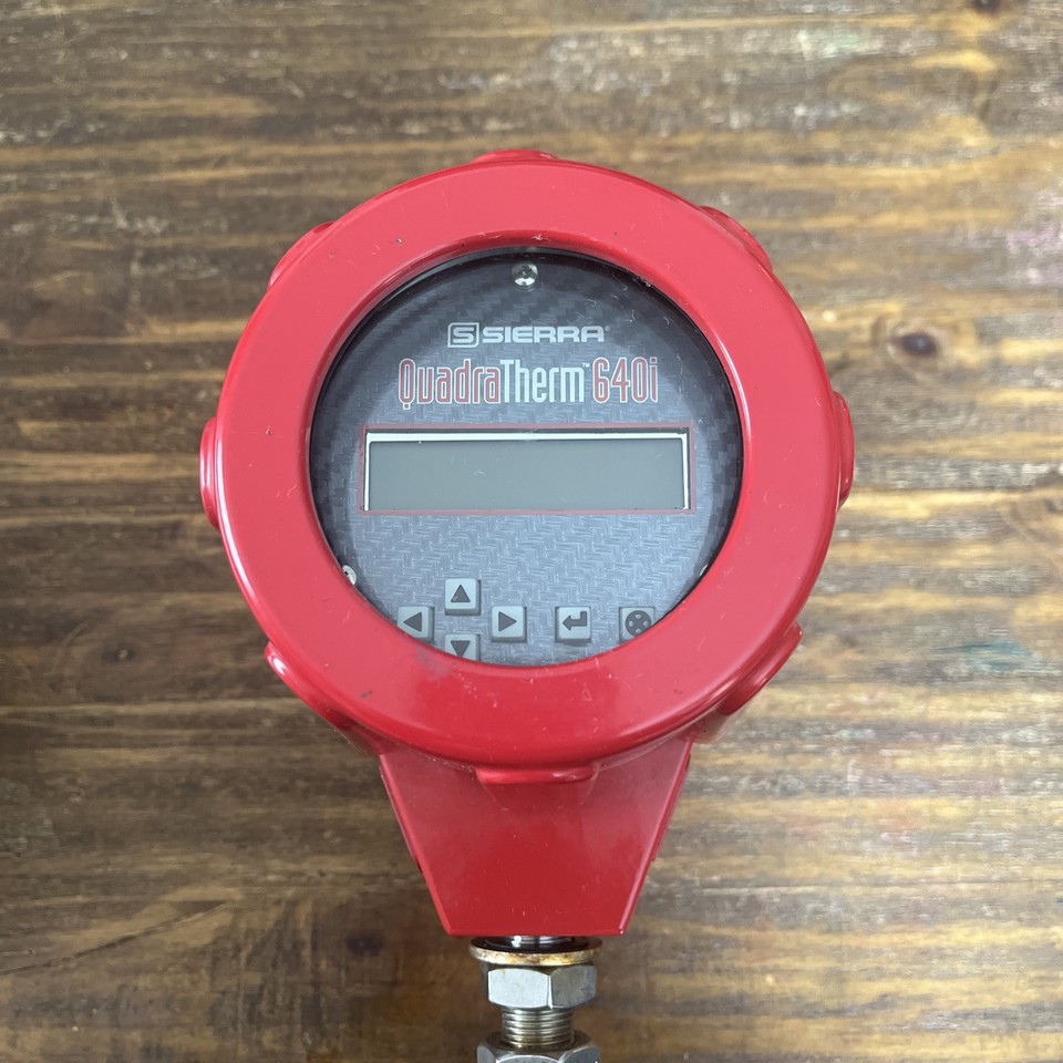 Sierra Instruments Quadra Therm 640i Thermal Mass Meter | eBay