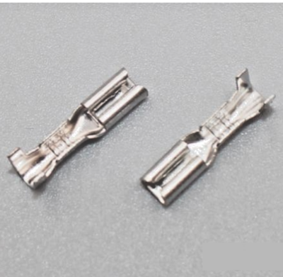 Unbranded Crimp Terminals 10 Pack 2.2mm Female Spade Crimp Connectors ...