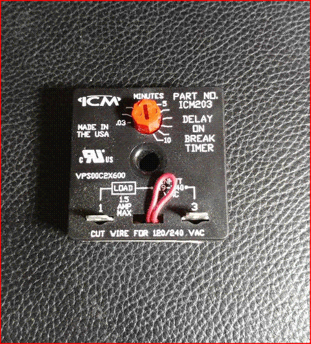 ICM Controls ICM203 Delay on Break Timer, 18-240 Vac | eBay