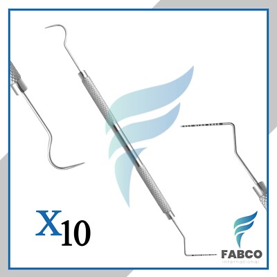 Instrumentos De Odontologia 10× Dental Williams Explorer UNC 15/23 ...