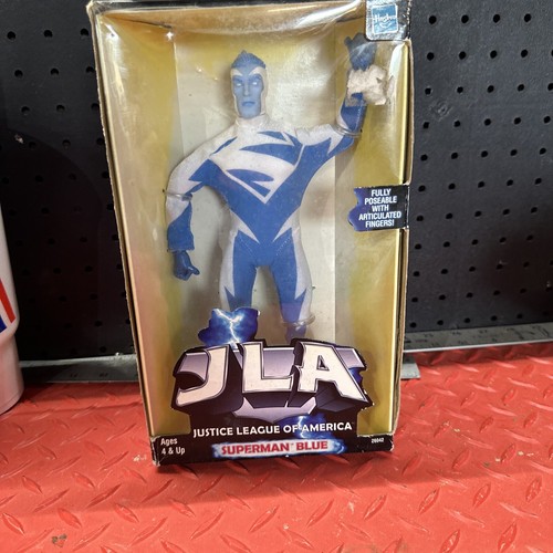 Justice League of America JLA Superman Blue DC Action Figure Hasbro A97 ...