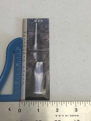 Vintage Multnomah Falls Fridge Magnet Columbia River Gorge Oregon ...