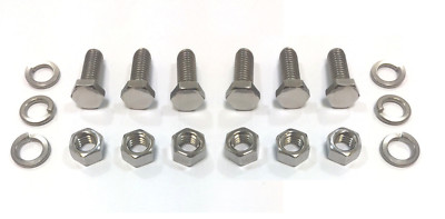 Header Collector Bolts Exhaust Fasteners Stainless Steel Hex Head ...