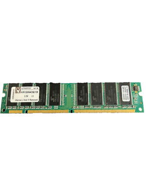 Kingston 128MB PC-133 DIMM 133 MHz SDRAM Memory (KVR133X64C3Q/128 ...