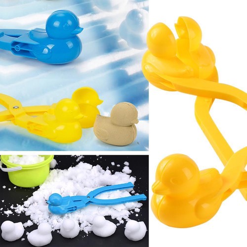 Plastic Duck Shape Snowball Maker Clip Kids Sand Snow Ball Mold Toy ...