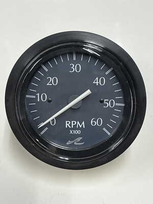 NOS Teleflex SEA RAY BOAT 6000 RPM DIESEL TACHOMETER~Alternator Signal ...