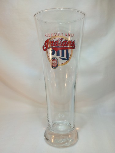 Cleveland Indians Miller Lite Tall Beer Glass | eBay