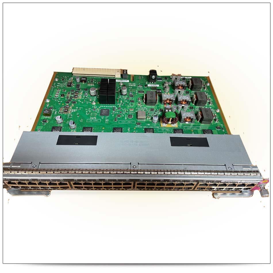 Cisco WS-X4748-UPOE+E Catalyst 4500 E-Series 48-Port UPOE RJ45 Module ...