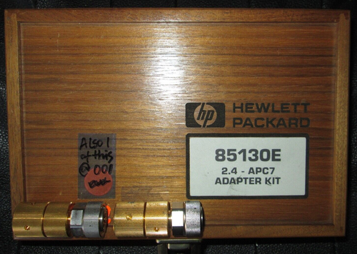 RF Adapter 2.4mm Female to APC 7 HP 85130E NMD connectors for Keysight ...