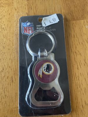 Washington Redskins Bottle Opener Key Chain Decal Emblem Keychain NFL ...