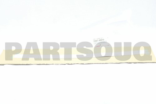 7592760010 Genuine Toyota TAPE, BLACK OUT, NO.4 RH 75927-60010 | eBay