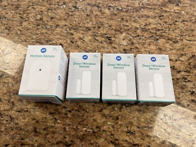ADT Self Setup Motion Sensor 3 Door Window Sensors New | eBay
