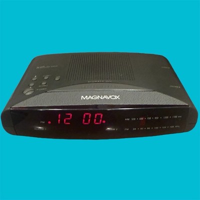 Magnavox AJ 3240/17 AM FM Radio Dual Alarm Clock Radio Working | eBay