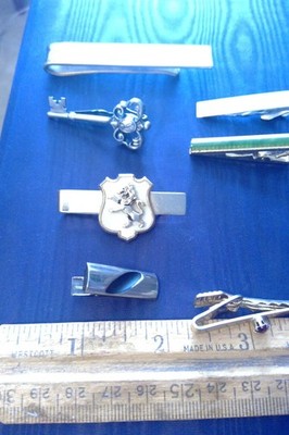 VINTAGE TIE CLIPS LOT(7) | eBay