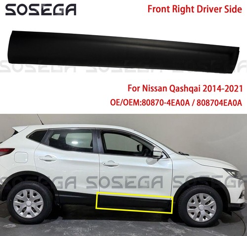 For Nissan Qashqai 2014-2021 Front RH Driver Door Lower Moulding Trim ...
