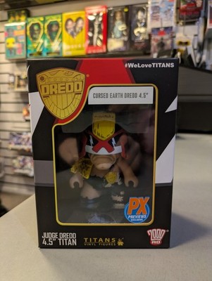 2000AD Titans Judge Dredd cursed earth PX Exclusive Vinyl Figure - new ...