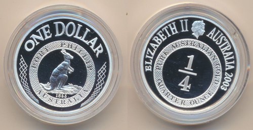 Australia: 2003 $1 Silver Proof Port Phillips Pattern | eBay