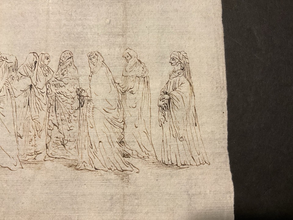 Old Master Drawing 16thC Italian Studio Francesco Granacci | eBay