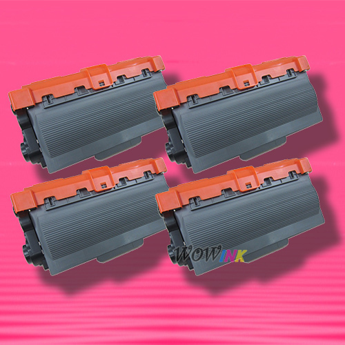 4P TONER FOR BROTHER TN-750 TN750 TN720 TN-720 HL-6180DWT MFC-8510DN ...