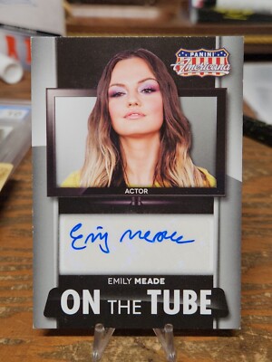 2015 Emily Meade PANINI AMERICANA AUTOGRAPHED CARD | eBay