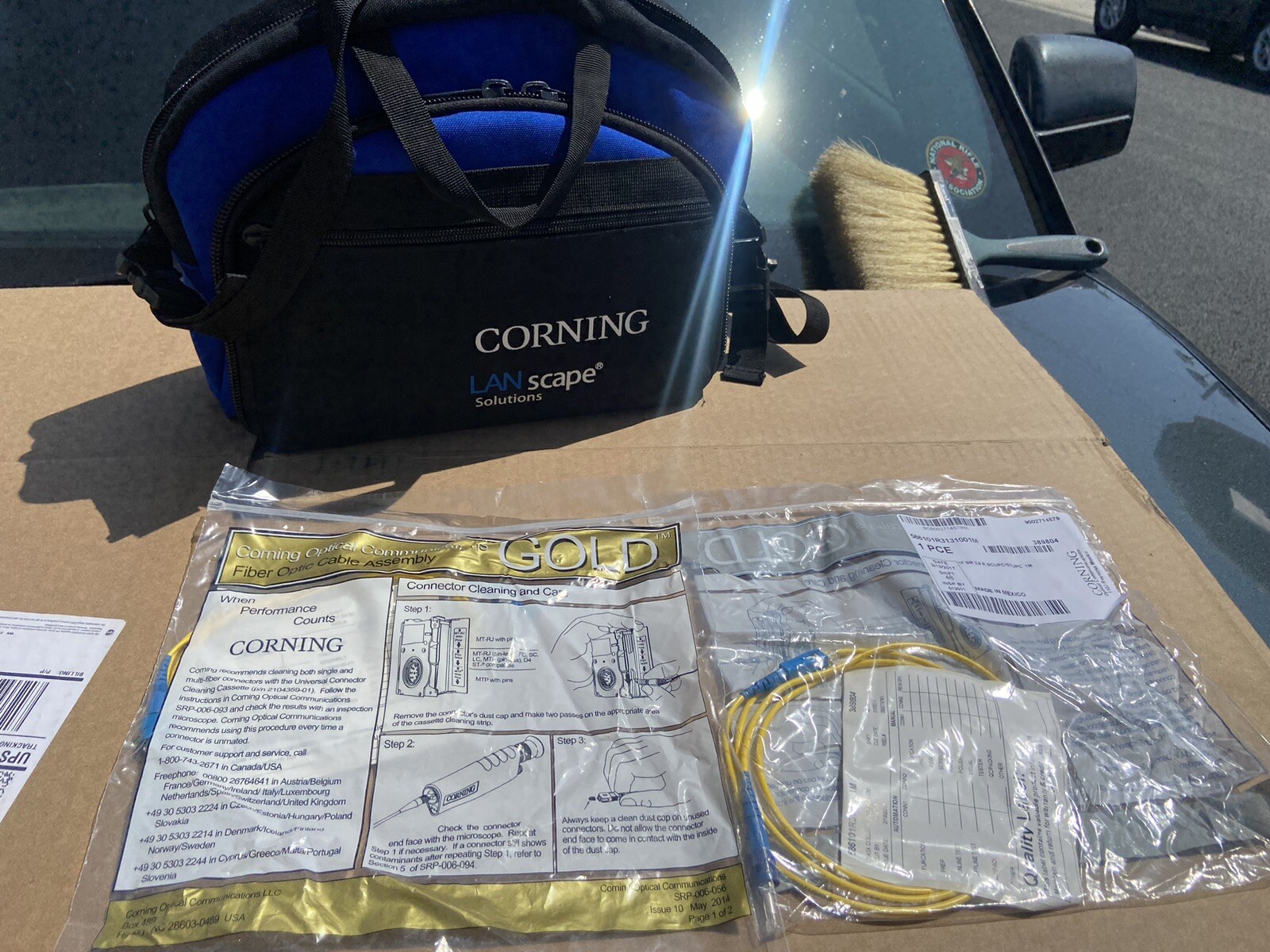 Corning Fiber Optic Kit | eBay