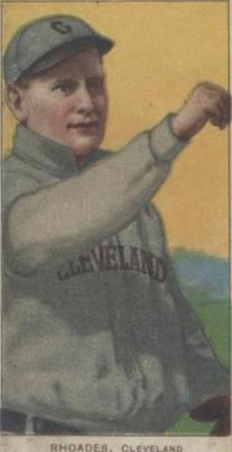 1909-11 T206 - Bob Rhoads 350 Factory No. 30 Back Right Arm Extended ...