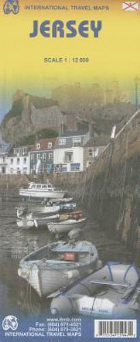 Jersey by ITMB Canada (2008, Sheet Map, Folded) for sale online | eBay