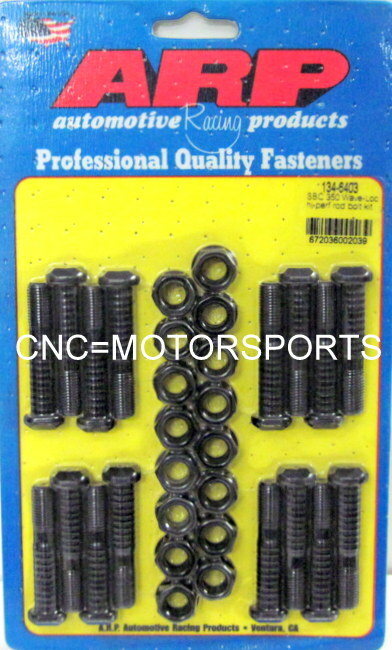 ARP ROD BOLT KIT 134-6403 SB CHEVY 305 307 327 350 CID LARGE JOURNAL 3/ ...
