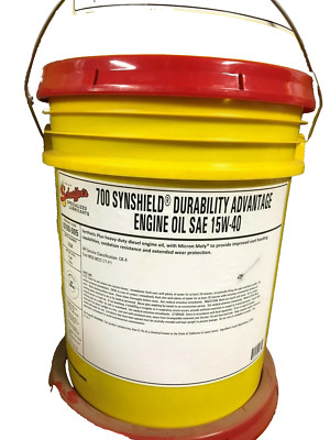 SCHAEFFER #700 Oil Synshield SAE 15W-40 5-GALLON | eBay