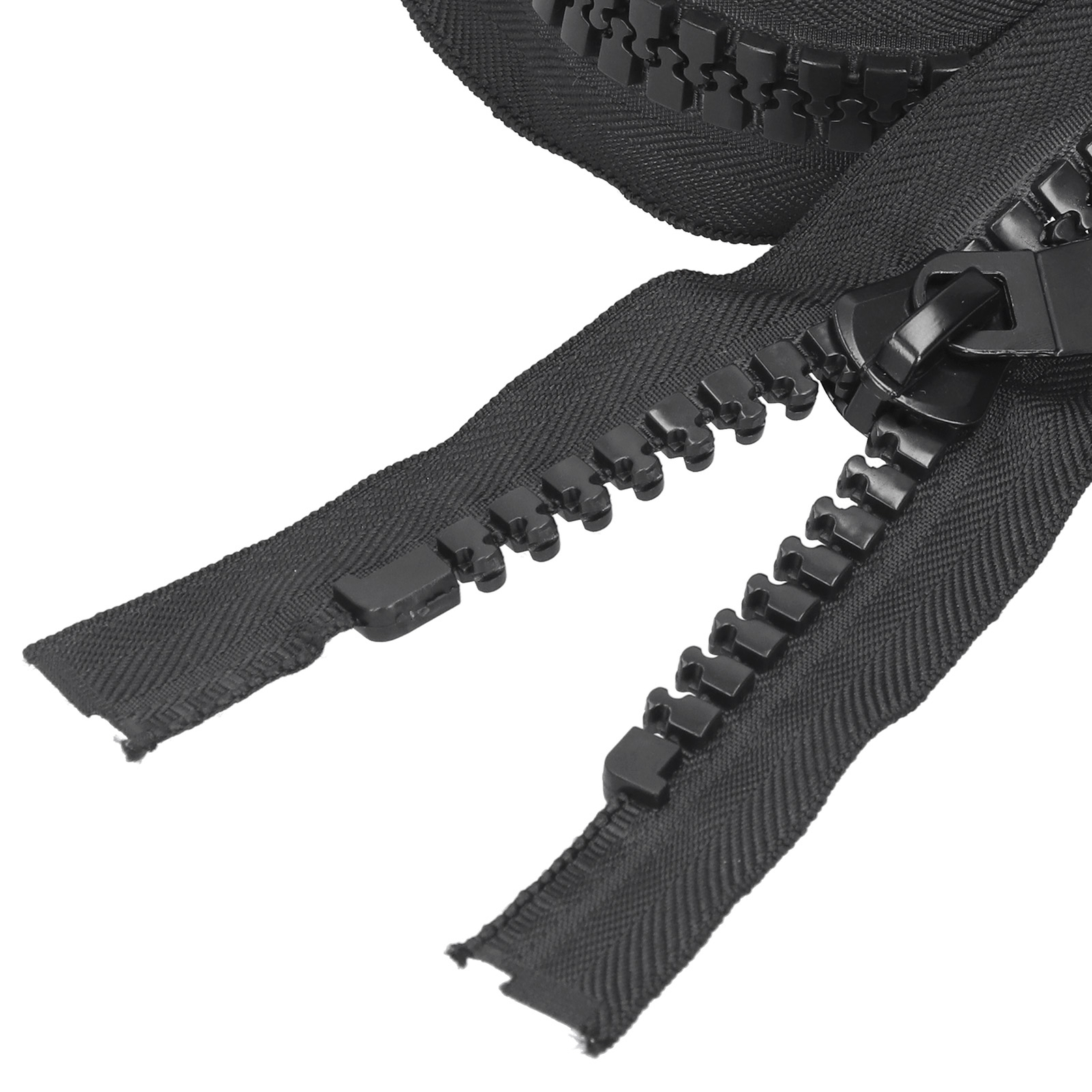 Large Plastic Zipper With Pulls Open End Tent Bag Zippers For DIY ...