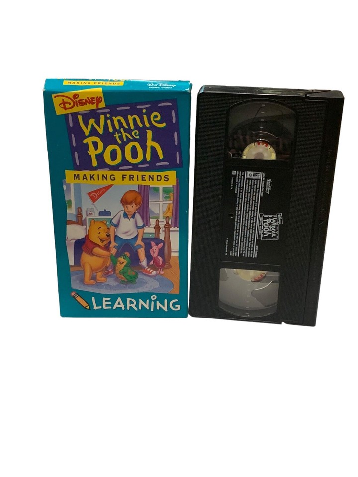 Winnie the Pooh - Pooh Learning - Making Friends (VHS, 1994 ...