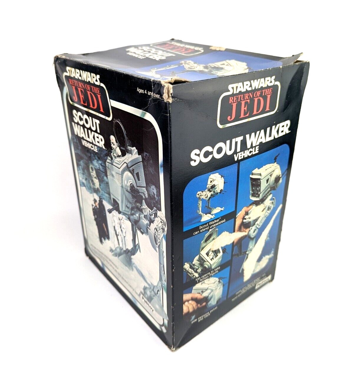 Star Wars Vintage Kenner 1982 Kenner AT-ST Scout Walker Unused in ...