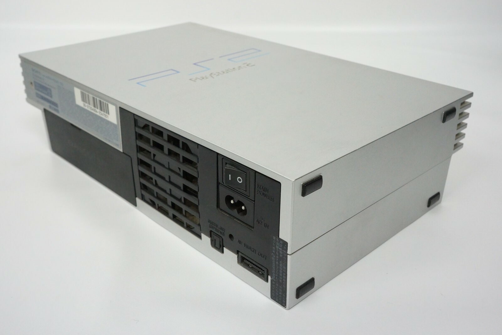 PS2 SILVER Console SCPH-50000 TSS Tested System Playstation 2 NTSC-J ...