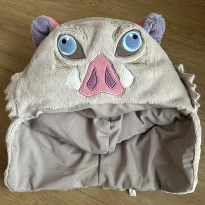 DEMON SLAYER INOSUKE Hashibira Kimetsu No Yaiba Anime Costume Soft Hat ...