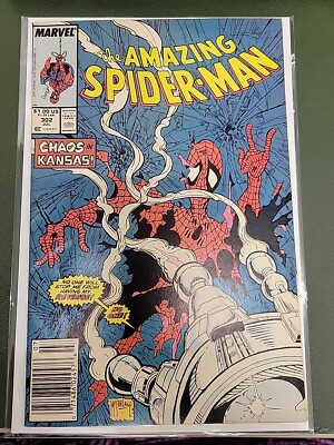 Amazing Spider-Man #302 (1988) Newsstand Todd McFarlane Art | eBay