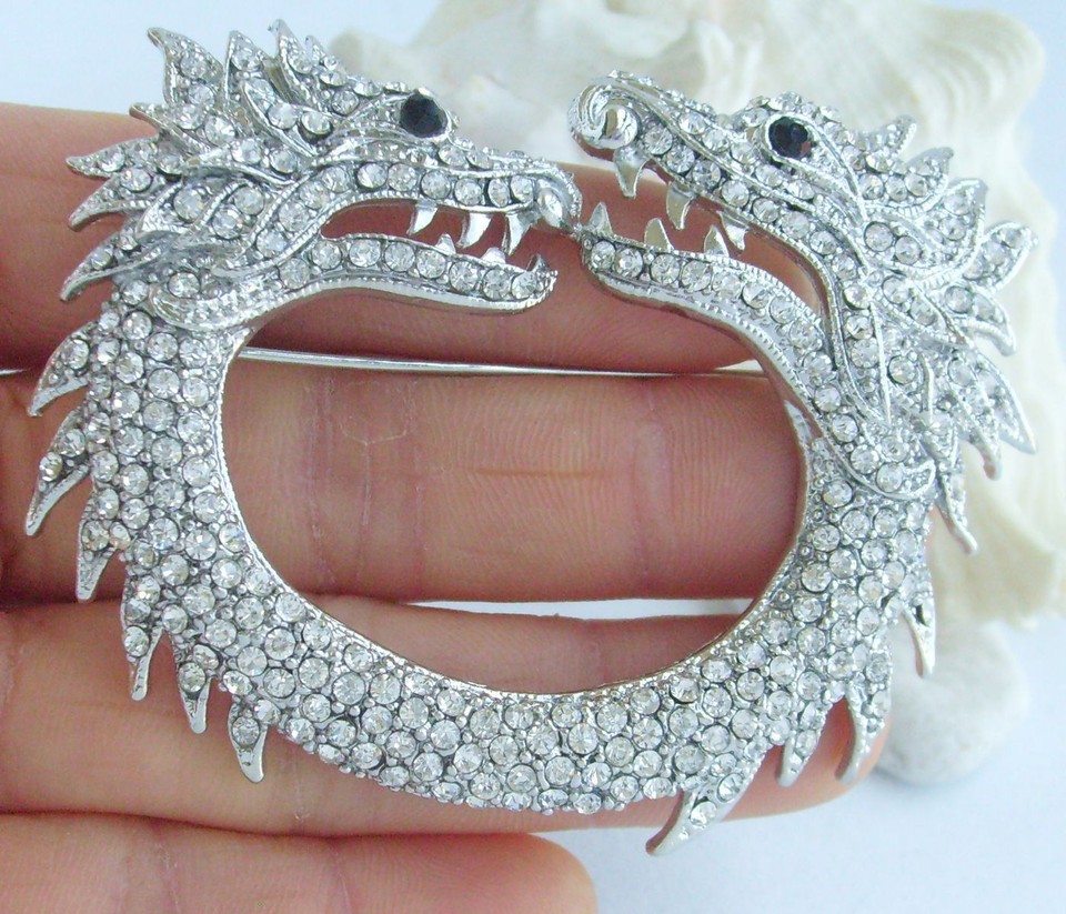 Unique Austrian Crystal Chinese Dragon Keychain Pendant 05007 | eBay