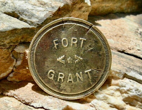 1895 FORT GRANT ARIZONA (bks $200 GRAHAM) RARE U.S. ARMY POST EXCHANGE ...