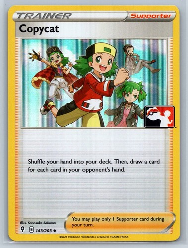 Copycat - Prize Pack Series Holo - Evolving Skies Pokémon TCG Card | eBay