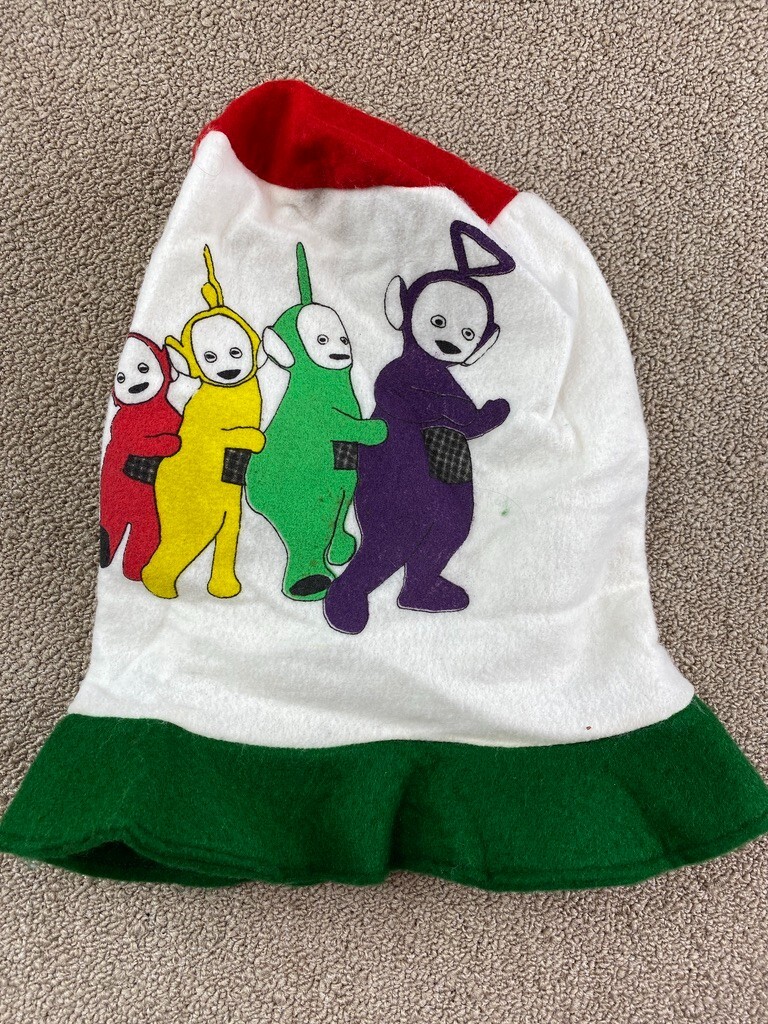 Teletubbies Hat Tall Dr Seuss Style Kids Show Red Gre… - Gem