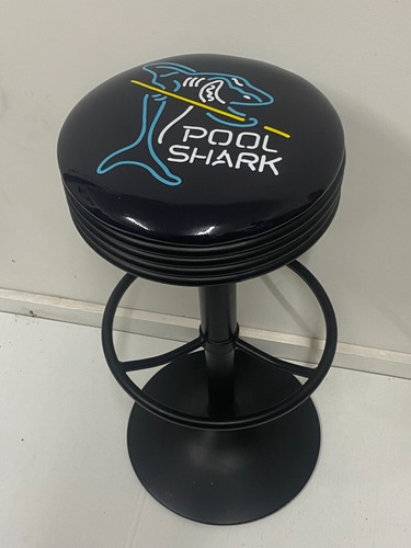 POOL SHARK PREMIUM BAR STOOL ADJUST HEIGHT BILLIARDS SNOOKER CUE | eBay ...