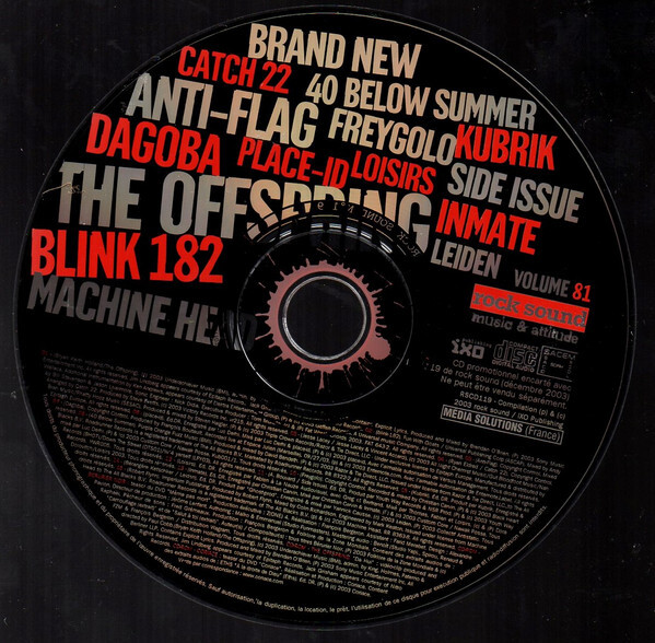 CD Punk Various Rock Sound Volume 81 CD, Comp, Enh, Smplr, Car 2003 ...