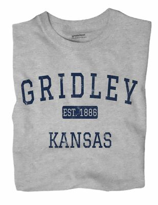 Gridley Kansas KS T-Shirt EST | eBay