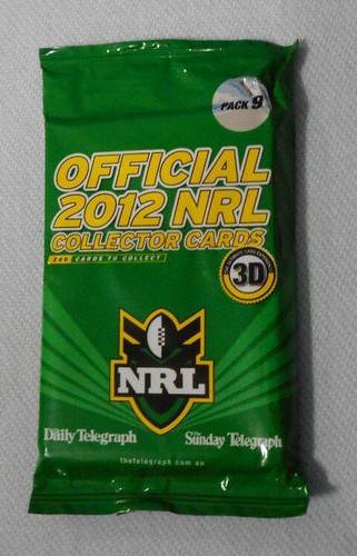 2012 TELEGRAPH NEWSPAPER PACK 9 RUGBY LEAGUE 3D COLLECTOR CARDS | eBay ...