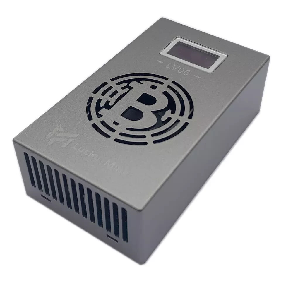 Lucky Miner LV06 500GH/S Bitcoin BTC Miner WIFI SHA-256 Solo Mining ...