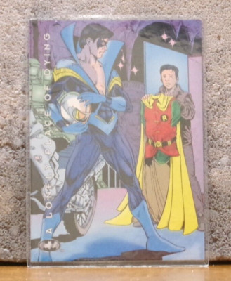 STRAIGHT FROM PACK TO PENNY SLEEVE PROTECTION ROBIN MEETS NIGHTWING | eBay