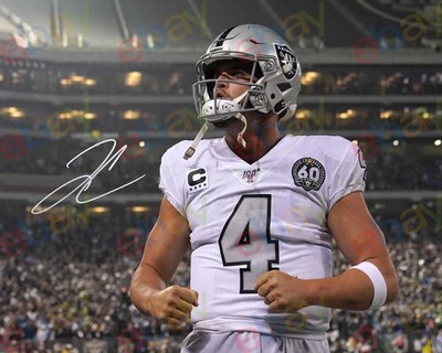 Derek Carr Autographed 8x10 Photo Reprint Signature | eBay